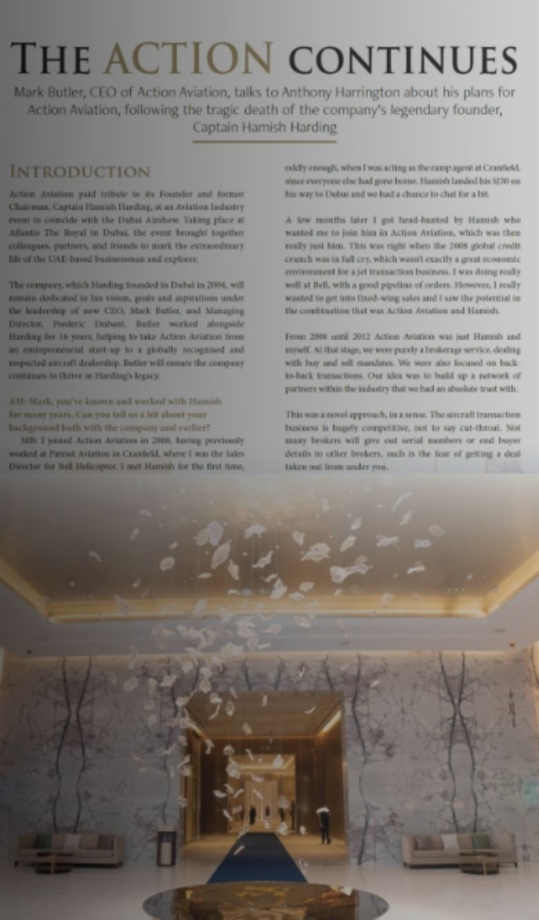 News and Events - Action Aviation